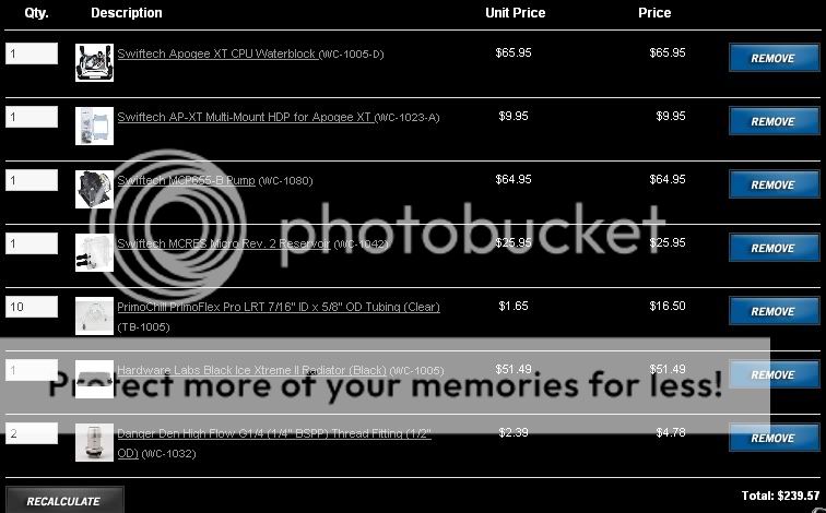 Swiftech Loop | Overclock.net